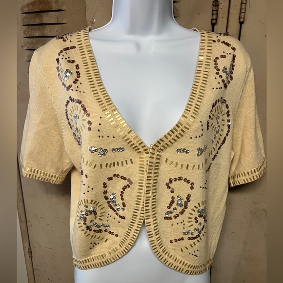 Judith Hart | Sweaters | Judith Hart Vintage Mini Embellished Cardigan ...